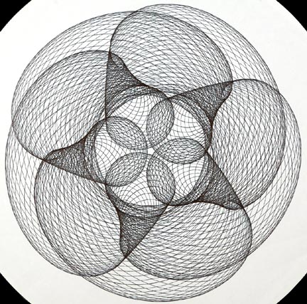 Joe Freedman's Amazing Cycloid Drawing Machine