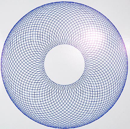 Joe Freedman's Amazing Cycloid Drawing Machine