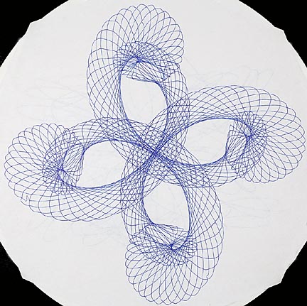 Joe Freedman's Amazing Cycloid Drawing Machine